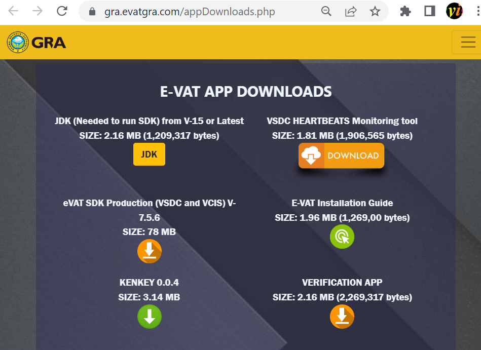 What are the different ways to have EVAT? – GRA E-VAT