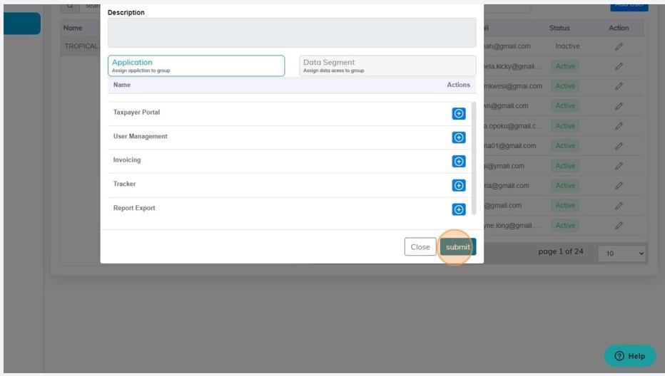How to assign the Report Export Application to your EVAT Suite account ...